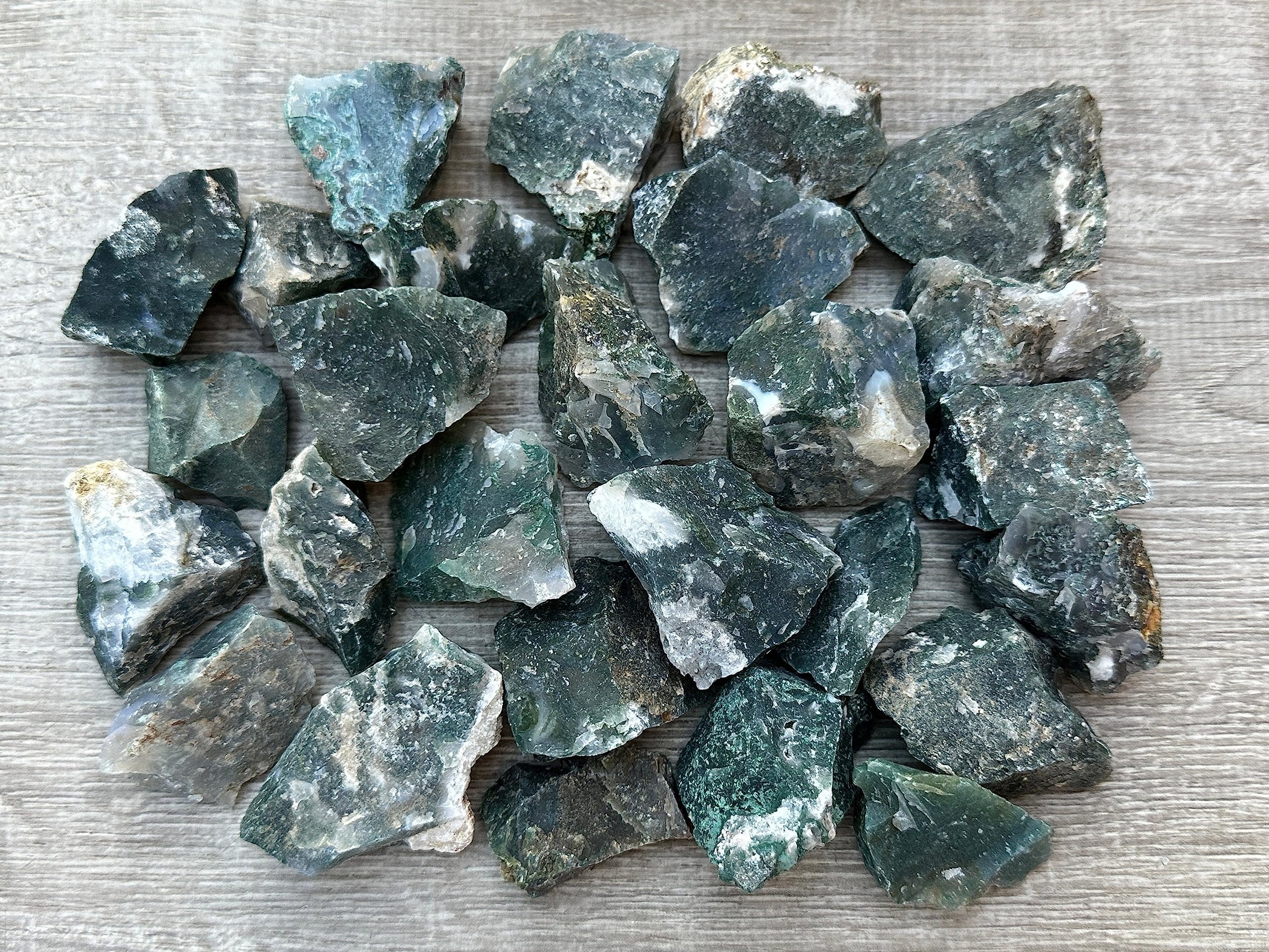 1 Pound Raw Tree Agate - Natural Tree Agate Stone, Natural Rough Tree ...