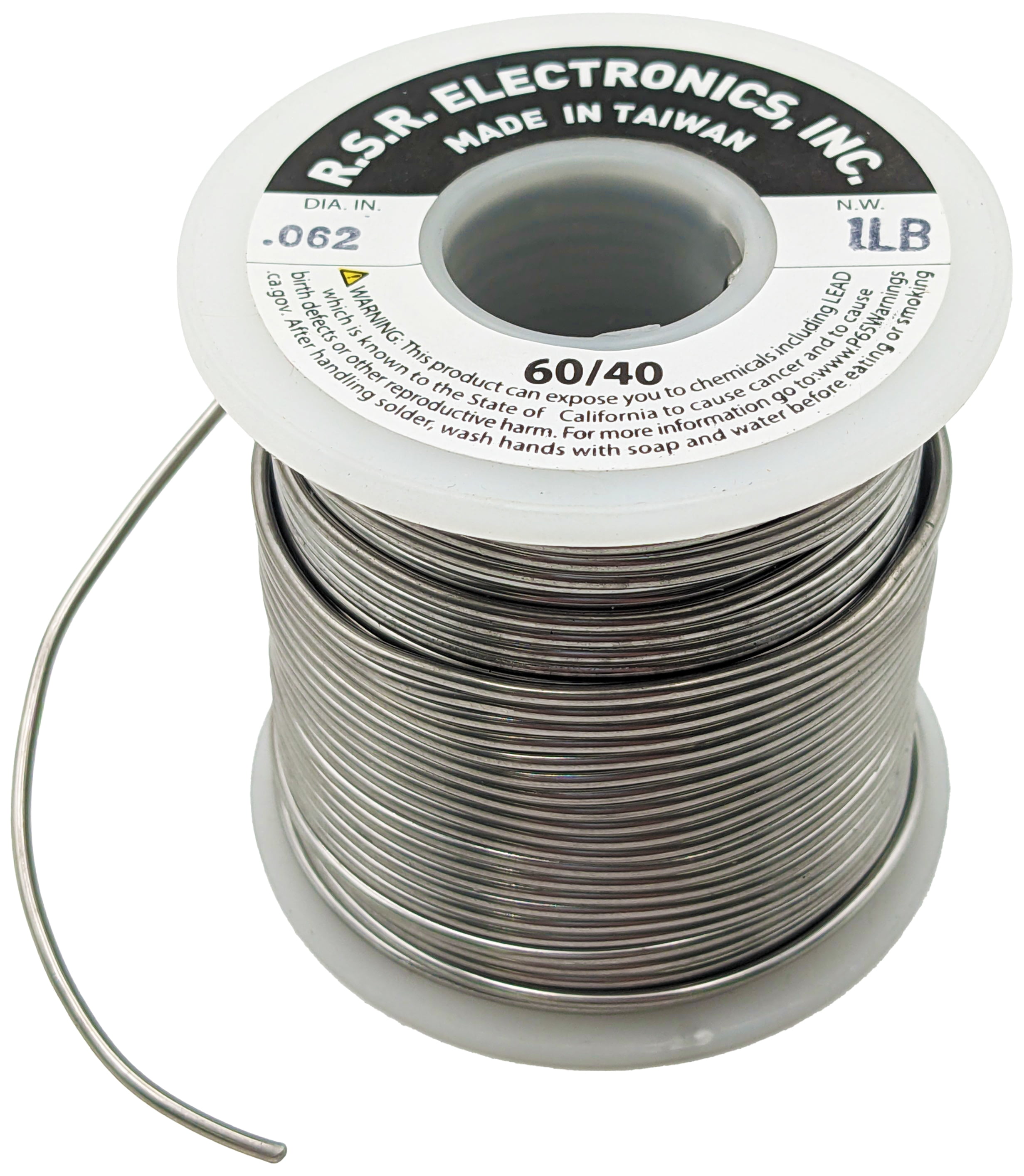 1 Pound Rosin Core 60/40 Solder Spool, 0.062" Diameter - Walmart.com