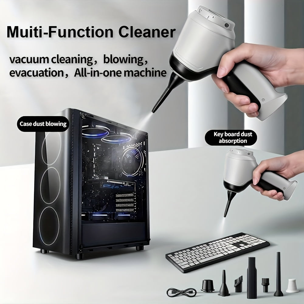 1-Power 3-in-1 Handheld Vacuum Cleaner - 5KPa Strong Suction, Wet/Dry ...