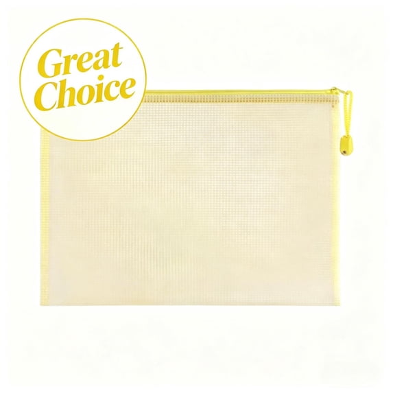 Under 1$ Product! Mesh Zipper Pouch Bags Waterproof Zipper Bags Durable ...