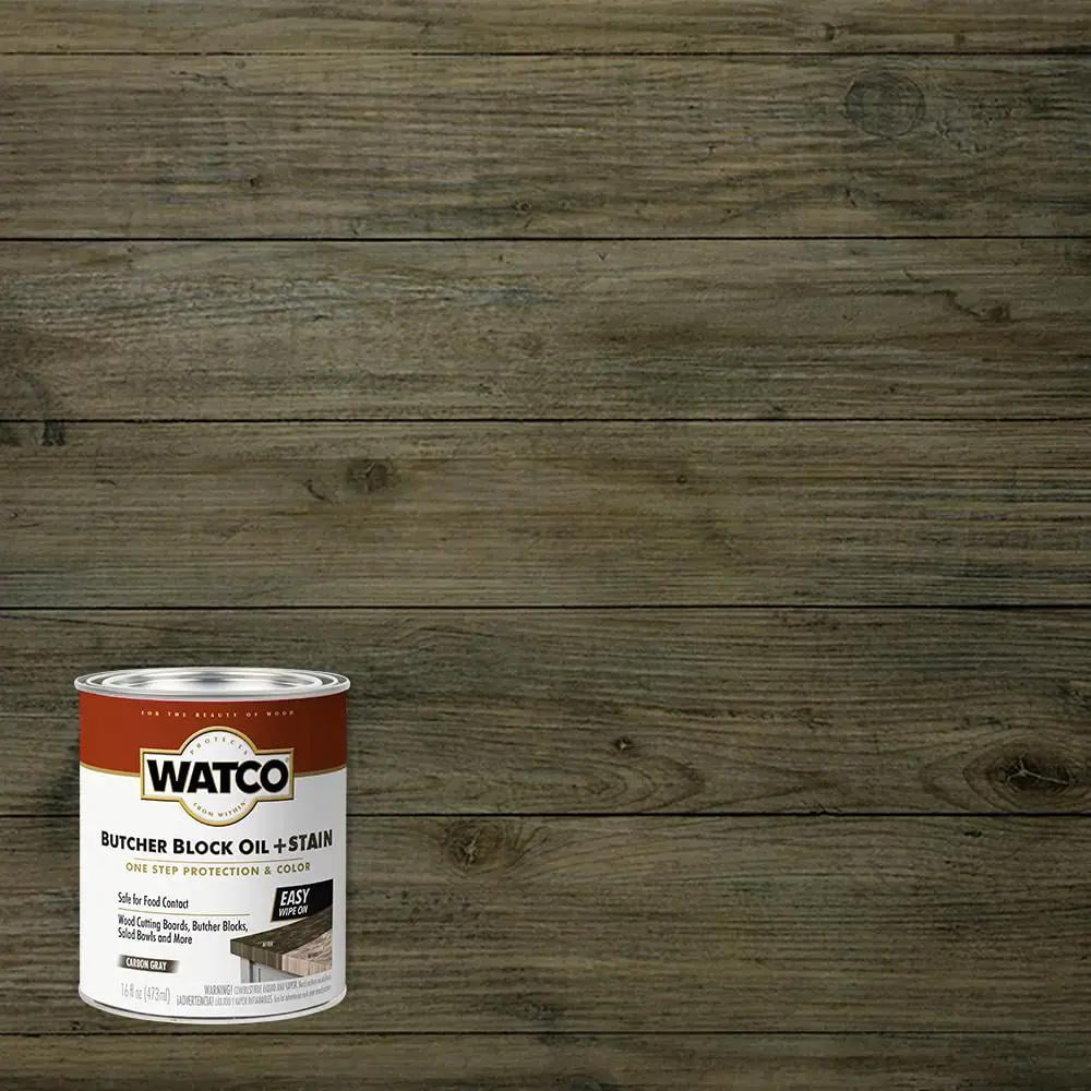 1 Pt. Carbon Gray Butcher Block Oil - Walmart.com