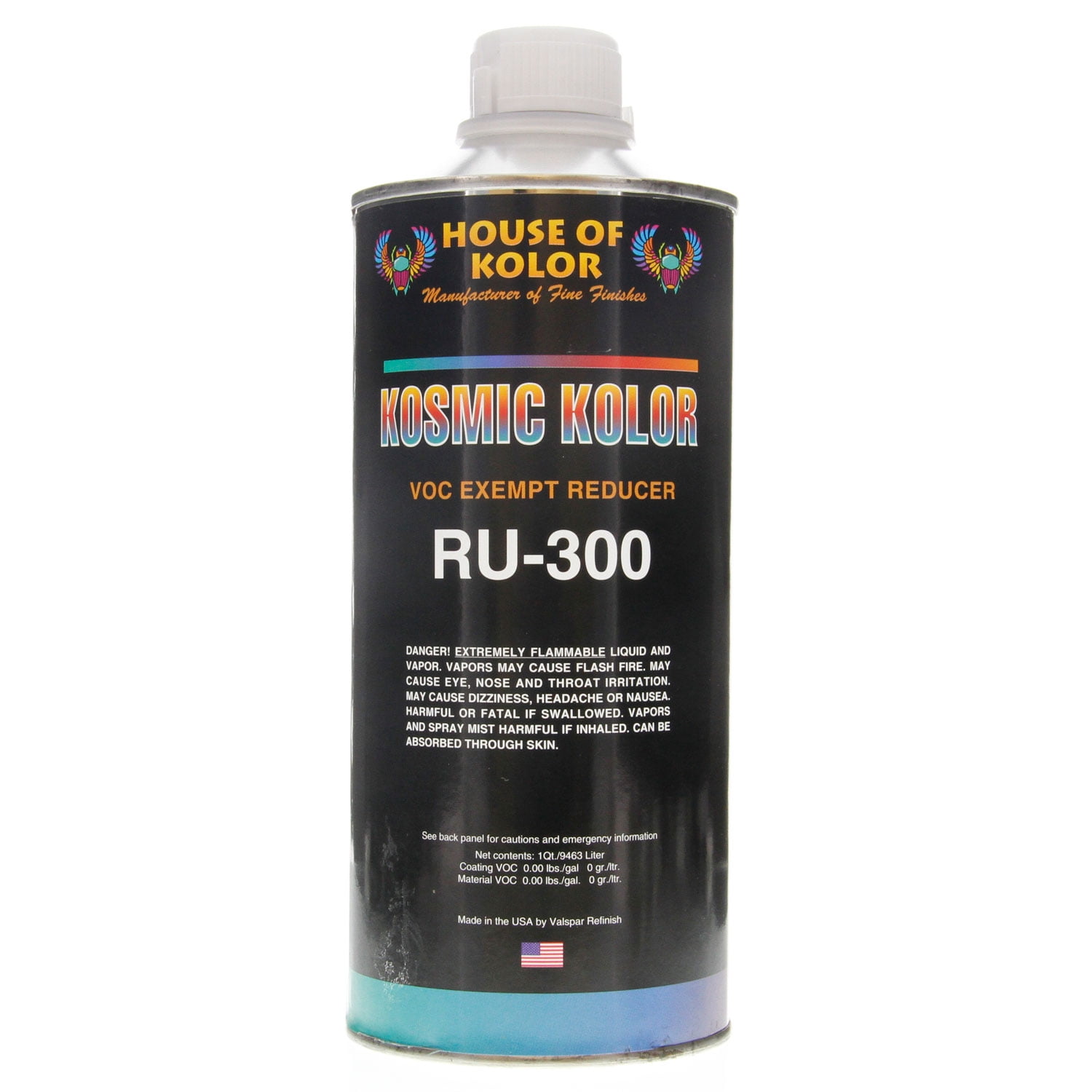 1 QUART RU300/RU-300 HOUSE OF KOLOR VOC EXEMPT REDUCER - Walmart.com