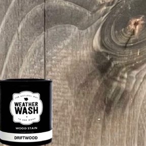 Weatherwash Rusted 1 Qt. Interior Wood Stain, Water-Based Aging Wash ...