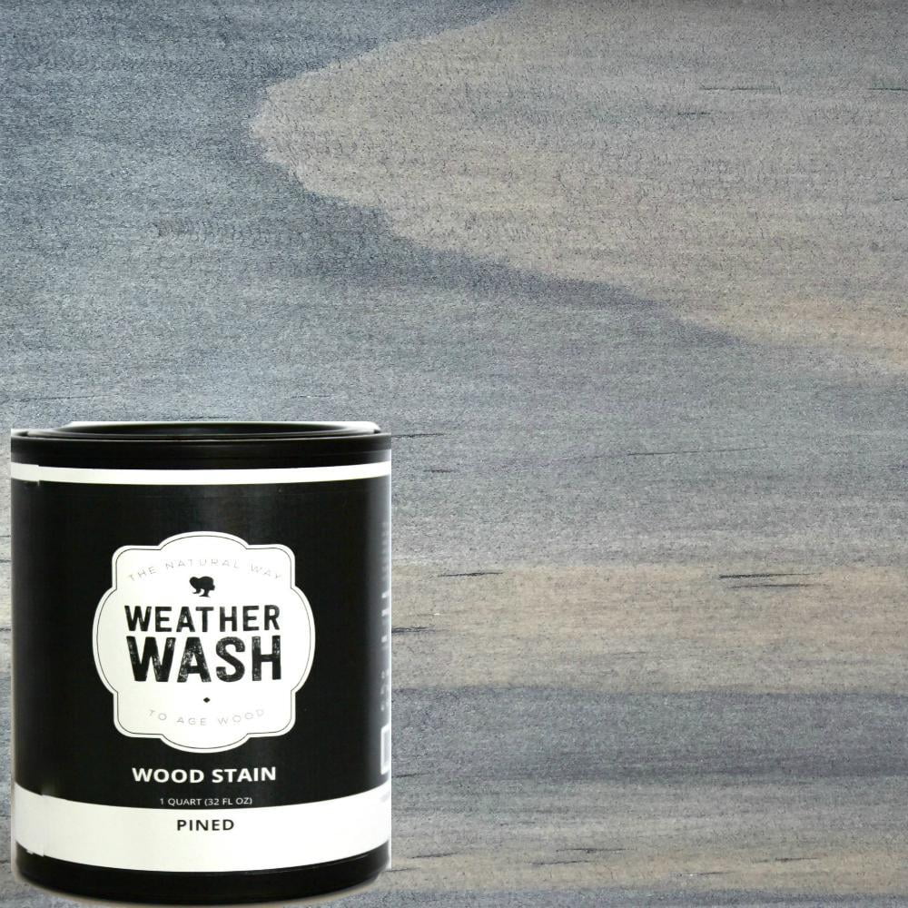 WeatherWash Interior Pined Aging Wash Wood Stain, Water-Based ...