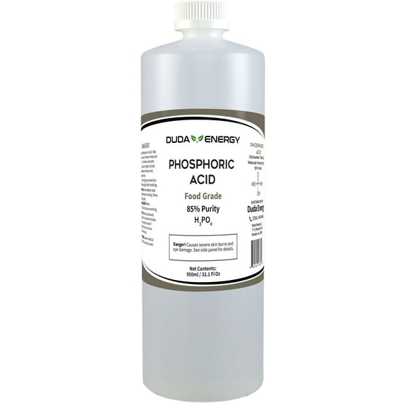 1 Quart / 950ml 85% Food Grade Phosphoric Acid Rust Remover Clean Etch ...