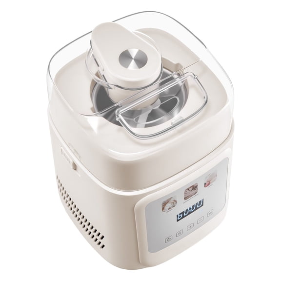 Shop Home Ice Cream Makers with Built-In Compressor and Multiple Sizes