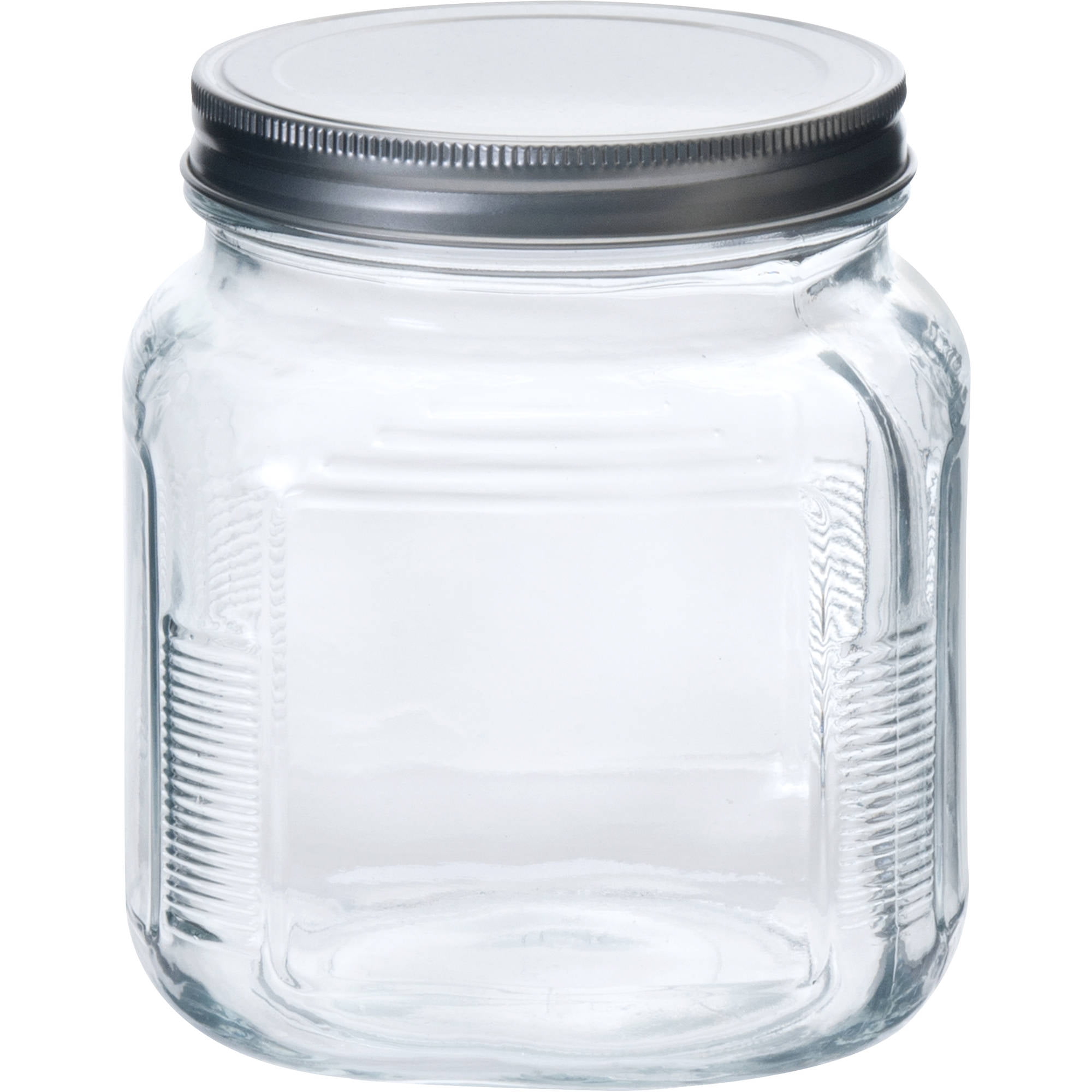 Anchor Hocking 1-Quart Glass Cracker Jar with Tight Lid for Storage and ...