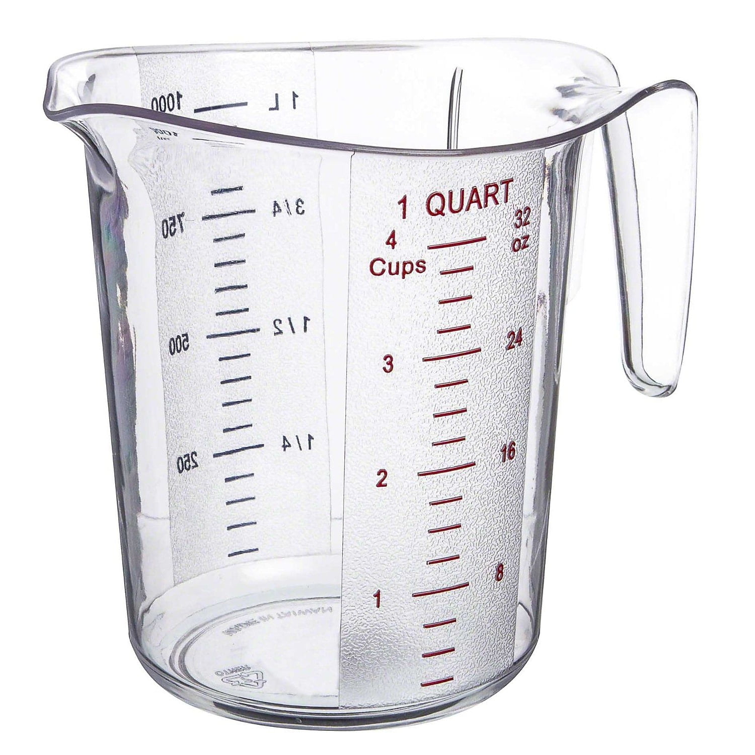 1 Quart Measuring Cup, Polycarbonate - Walmart.com
