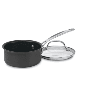Cooks Standard 1-Quart Saucepan Hard Anodized Nonstick with Glass Lid ...