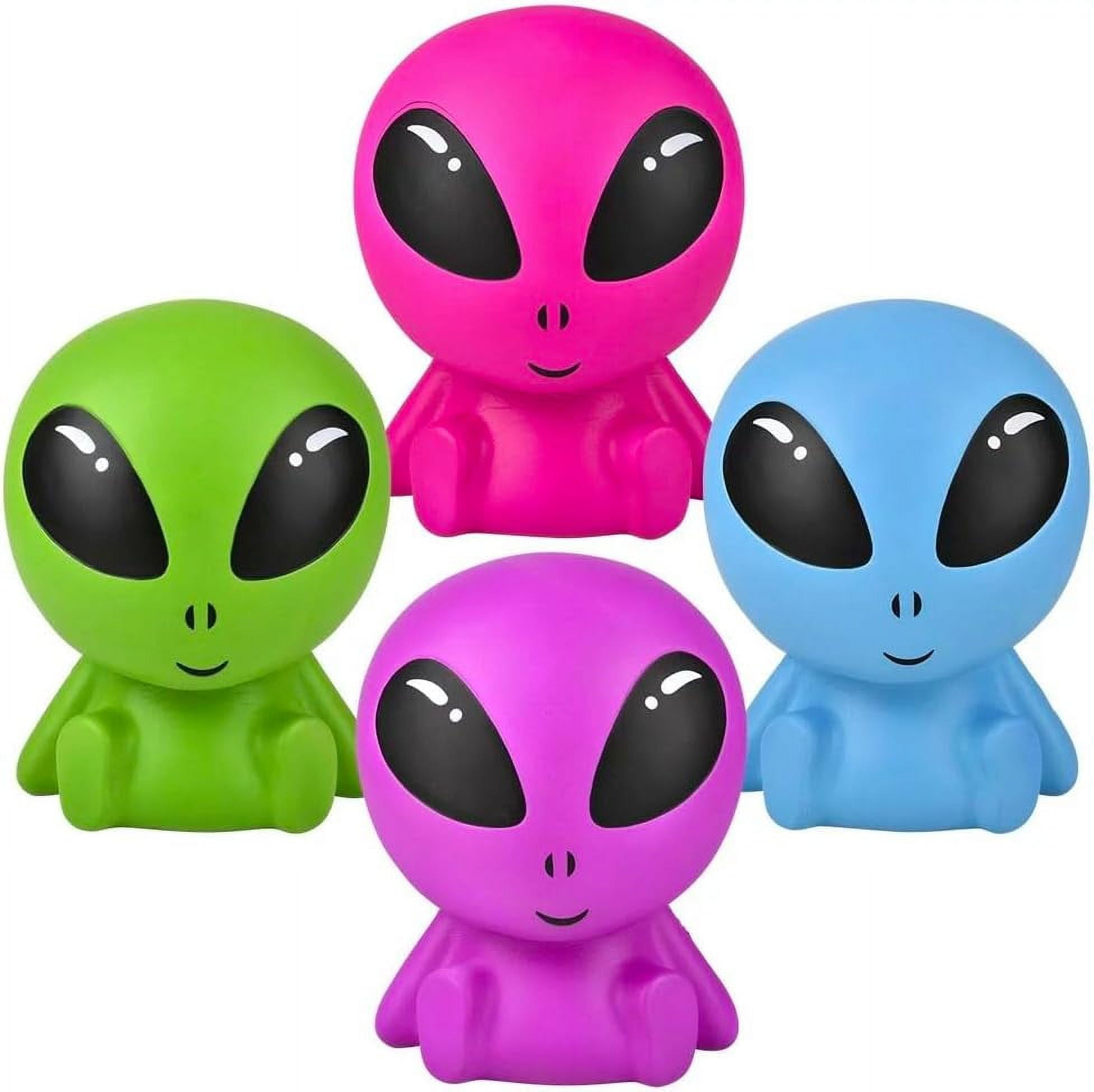 1 RANDOM COLOR Jumbo 9" Alien Squishy Slow Rise Foam - Sensory, Stress ...