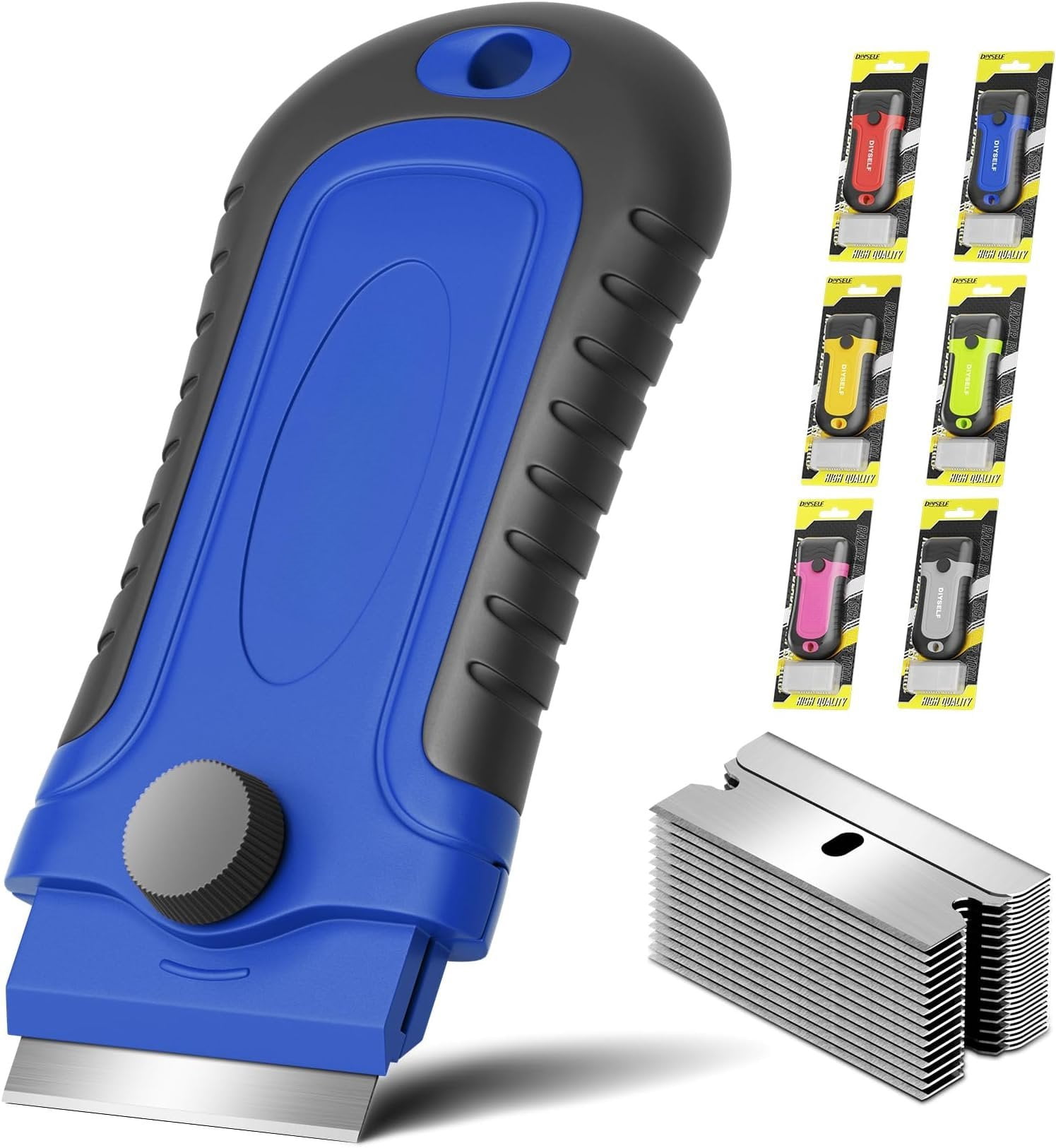 1 Razor Scraper, Glass Scraper with Extra 15 , Professional Razor ...