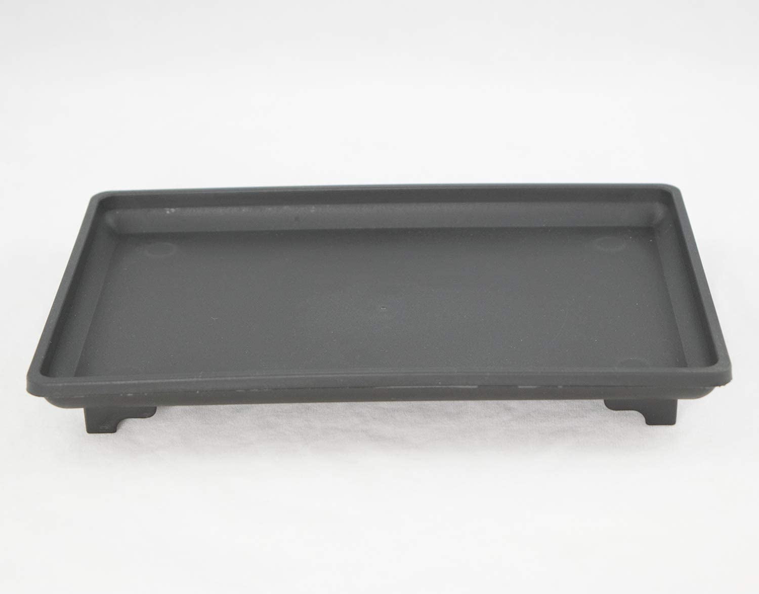 1 Rectangular Black Plastic Humidity/Drip Tray for Bonsai Tree and ...