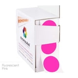 1" Removable Round, Color-Code Dots: 1,000/Box - Walmart.com