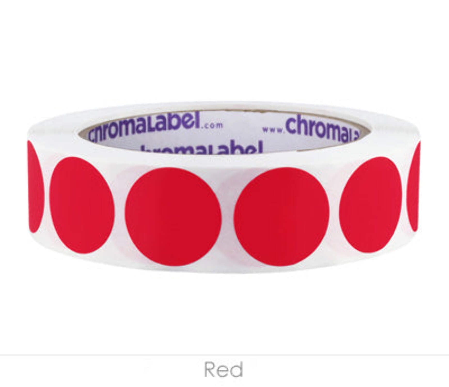 1" Removable Round, Color-Code Dots: 1,000/Roll - Walmart.com