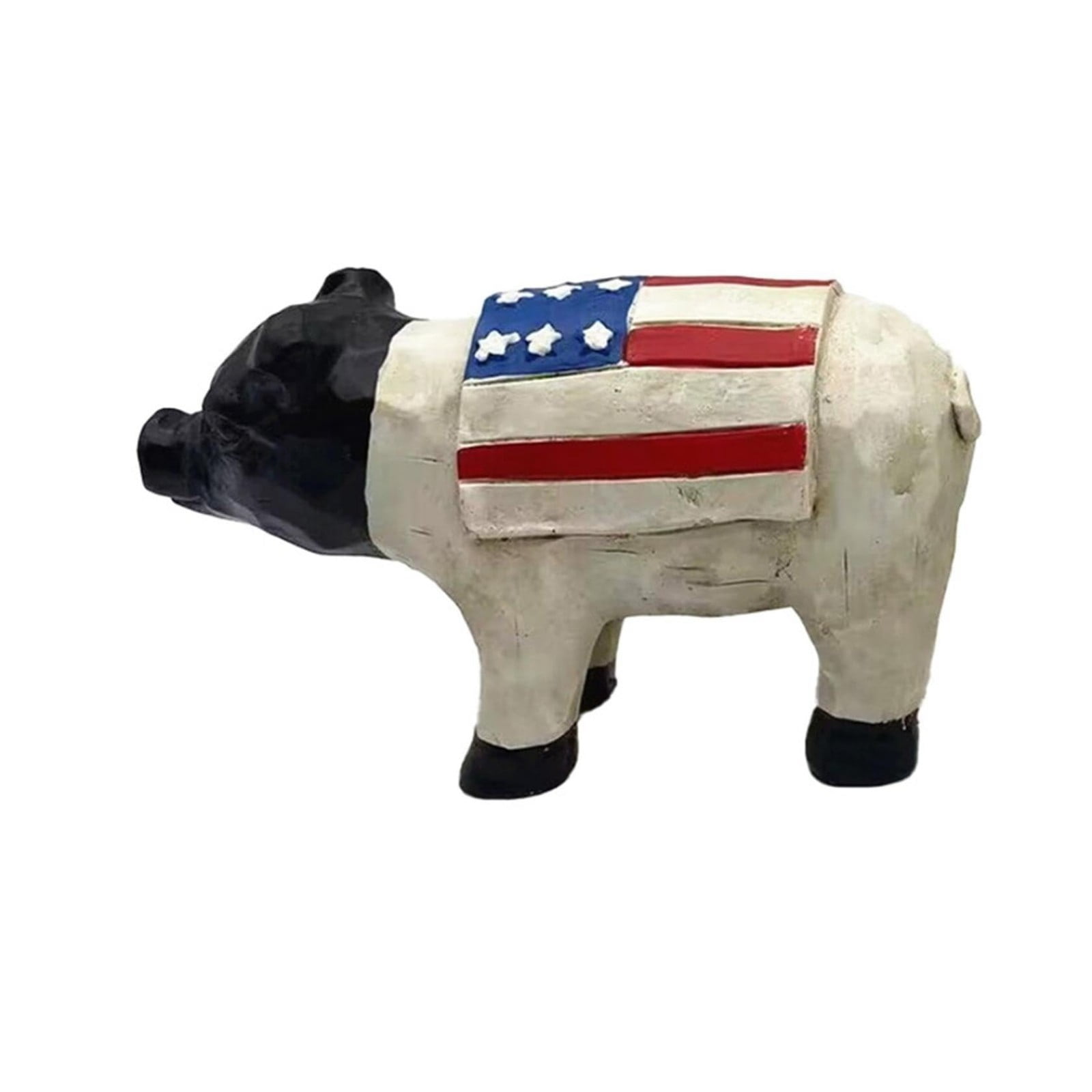 1 Resin Ornament Clearance! Independence Day Farm Patriotic Resin ...