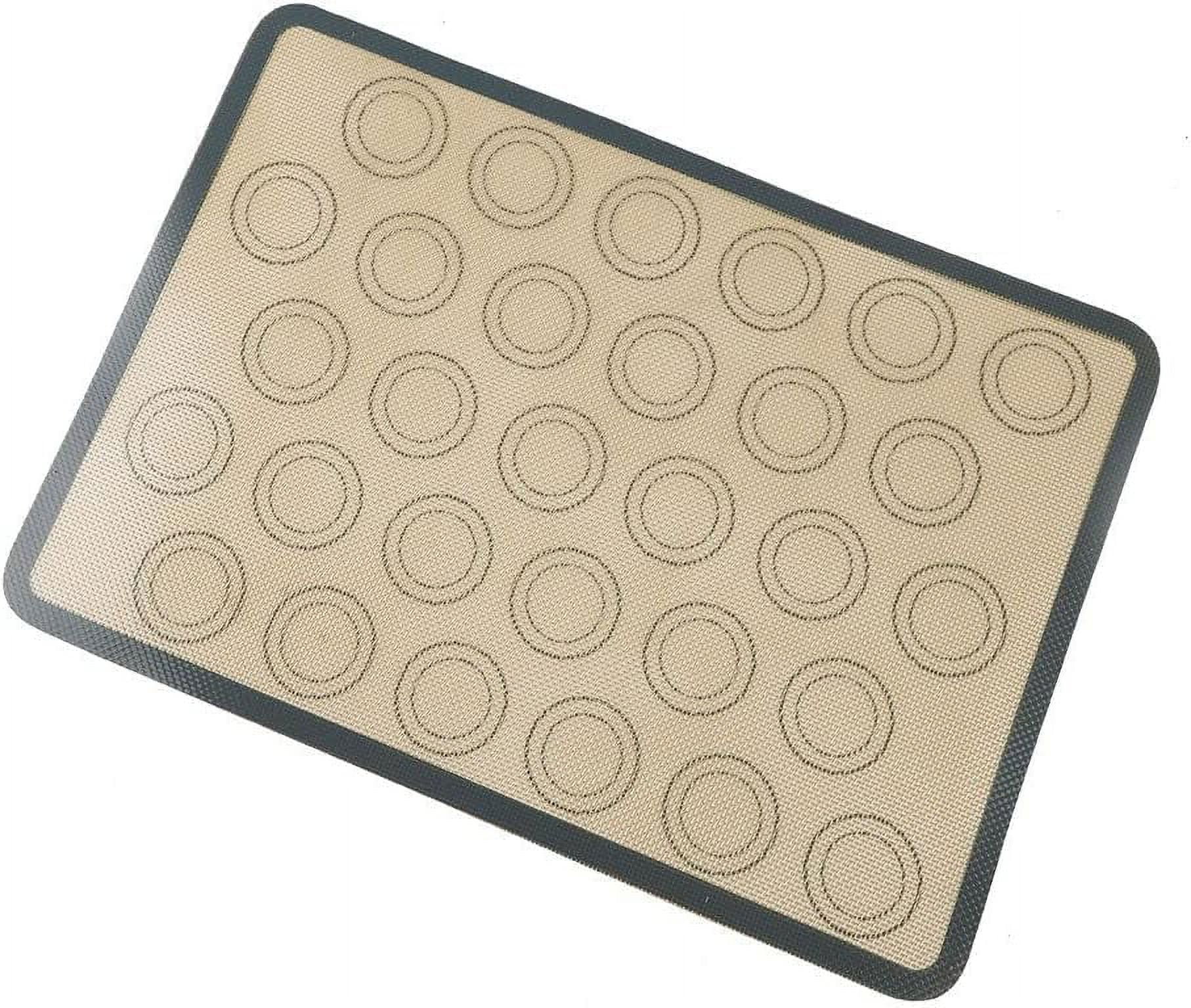 1× Reusable Silicone Macaron Cake Baking Mat Oven Sheet Cookie Baking ...