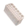 1. Rhinestones Acrylic 26-Slot Cosmetic Brush Holder, Multipurpose Pen ...
