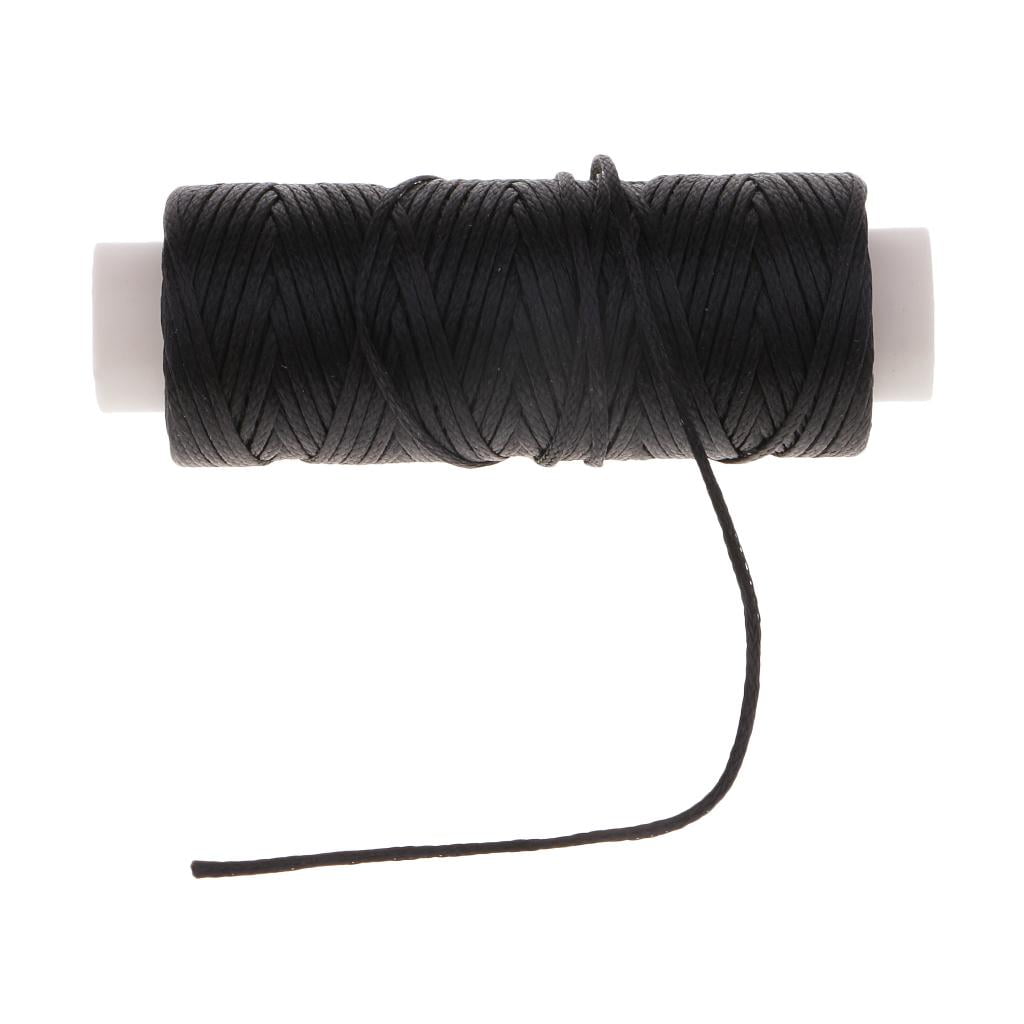 1 Roll 0.8mm 25 Meters Thread for Leather Sewing Leather Crafts Hand ...