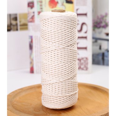 BEL AVENIR 10m Twisted Trim Cord Rope Wide 6mm Beige Baroque Collection ...