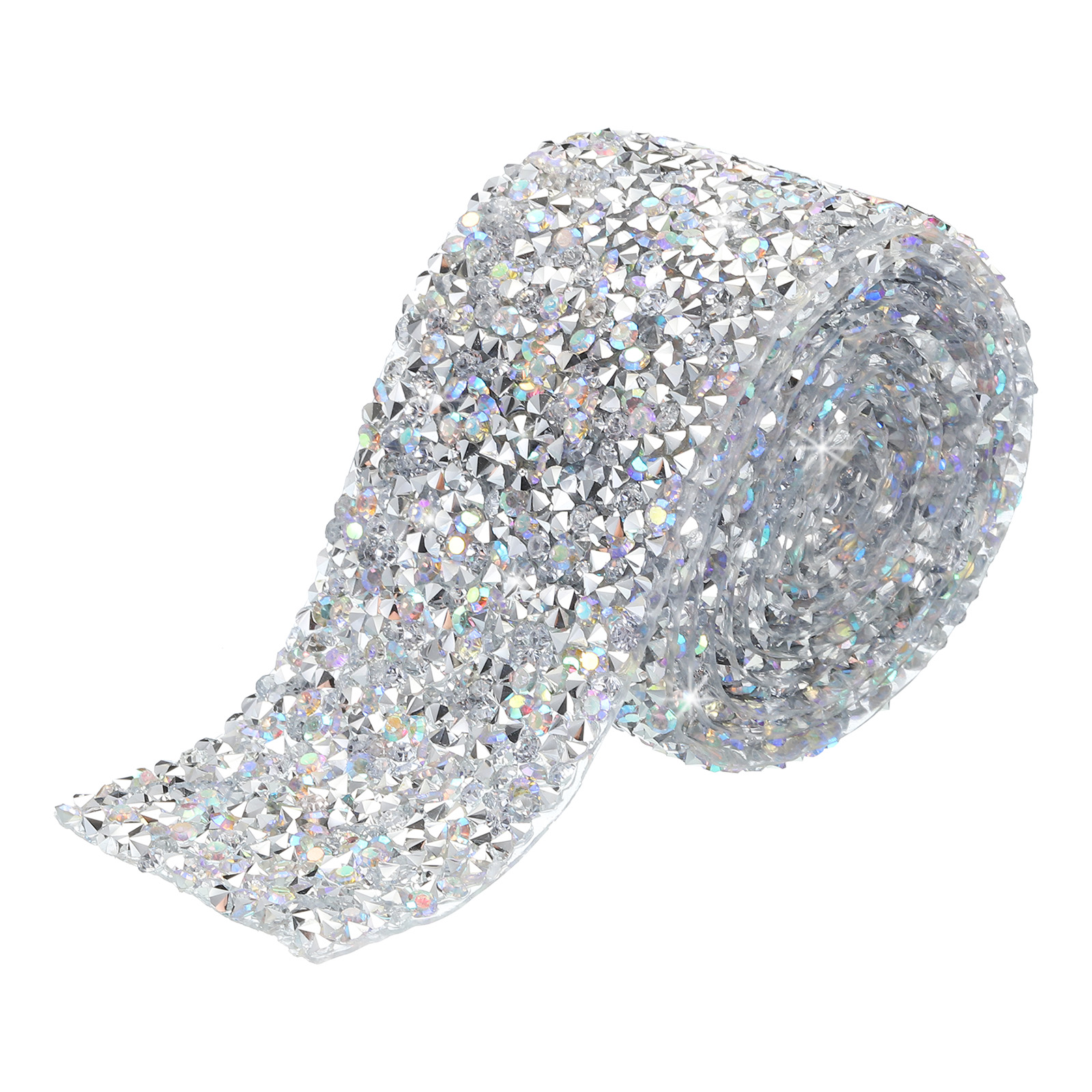 1 Roll 1 Yard Self Adhesive Crystal Rhinestone Diamond Ribbon for Arts ...
