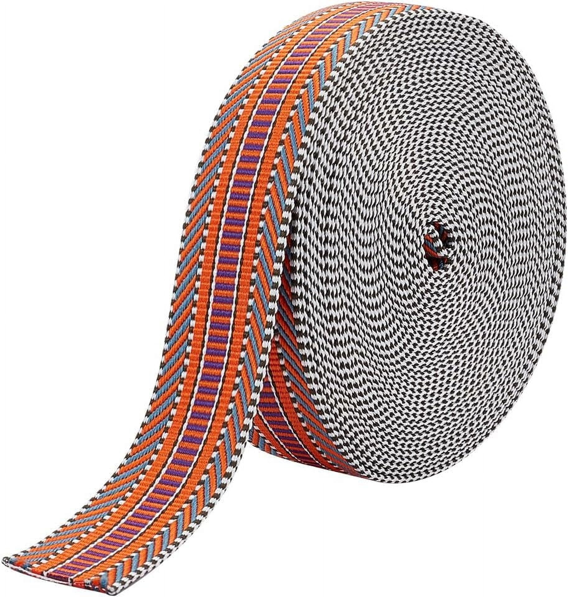 1 Roll 10 Yards/9m Dark Orange Polyester Webbing 38mm Webbing Polyester ...