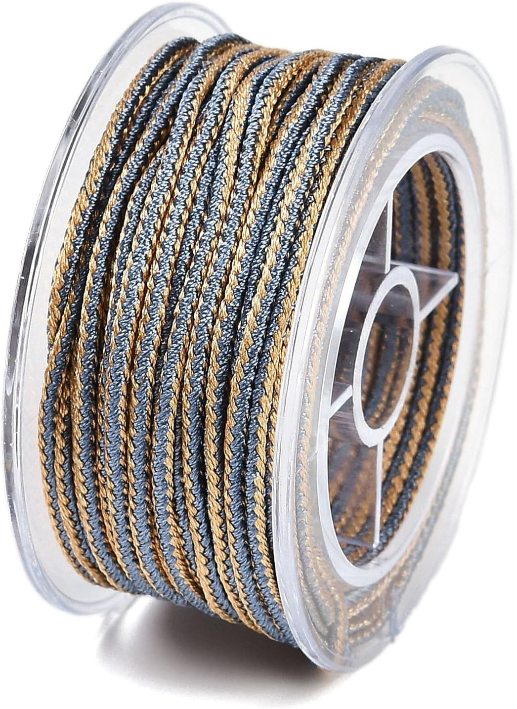 1 Roll 10 Yards Round Nylon Threads for Chinese Knot Making Light Steel ...