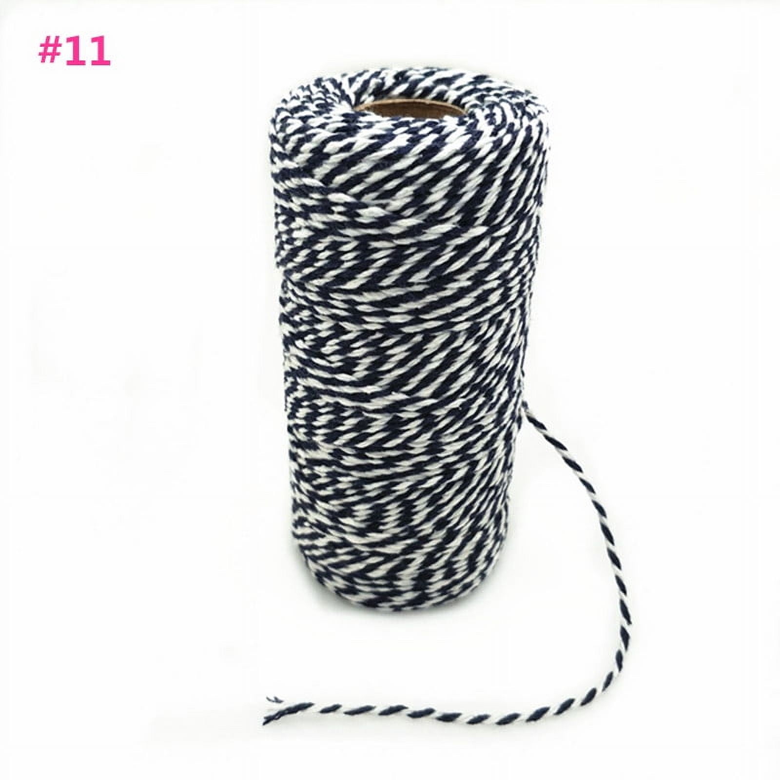 1 Roll 100 Metres 1.5mm Cotton Bakers Twine String Cotton Cords Rope ...