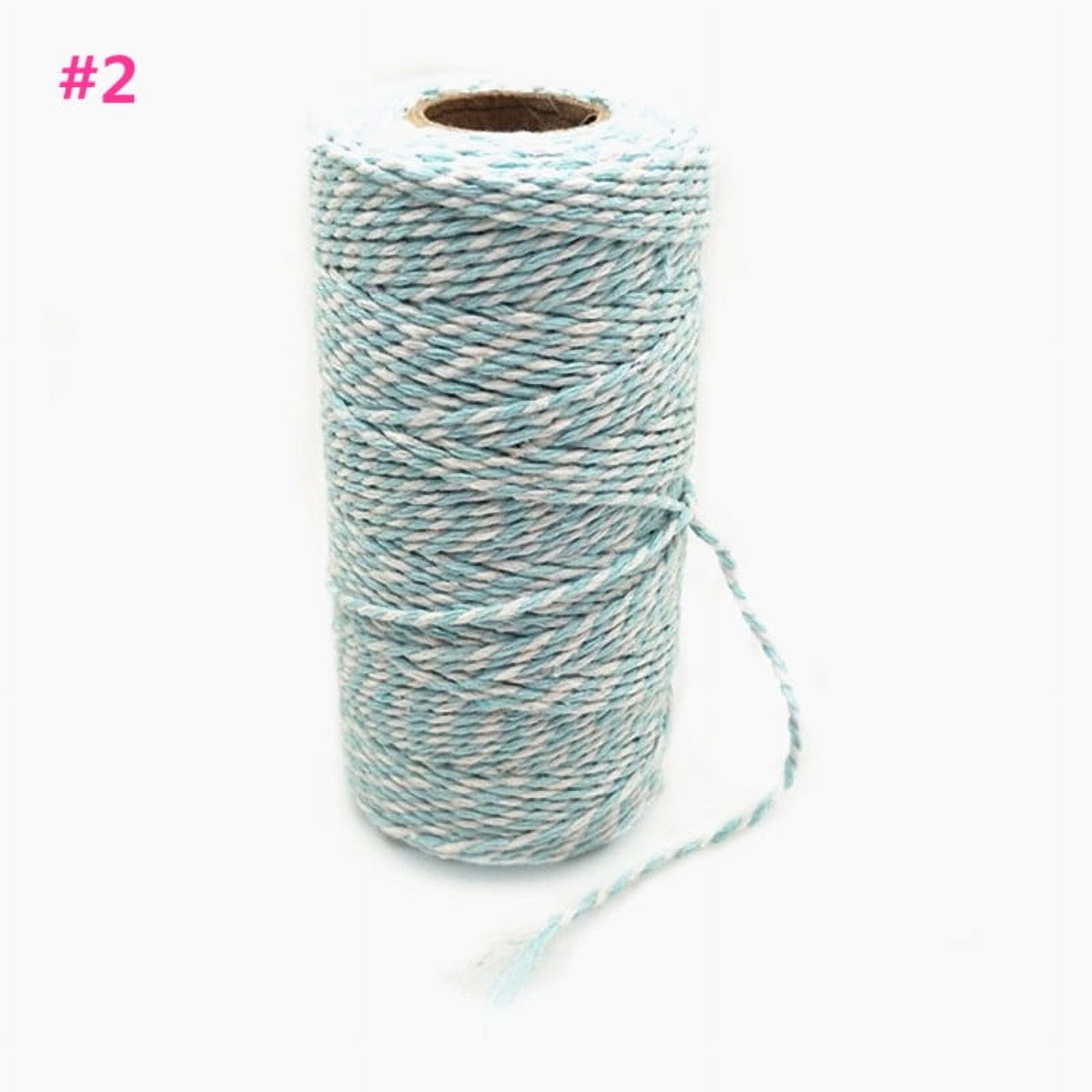 1 Roll 100 Metres 1.5mm Cotton Bakers Twine String Cotton Cords Rope ...