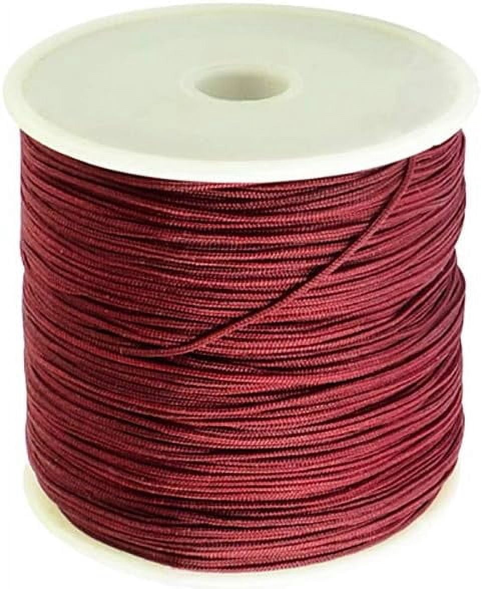 1 Roll About 109 Yards Nylon Jewelry Thread Cord 0.8mm Chinese Knotting ...