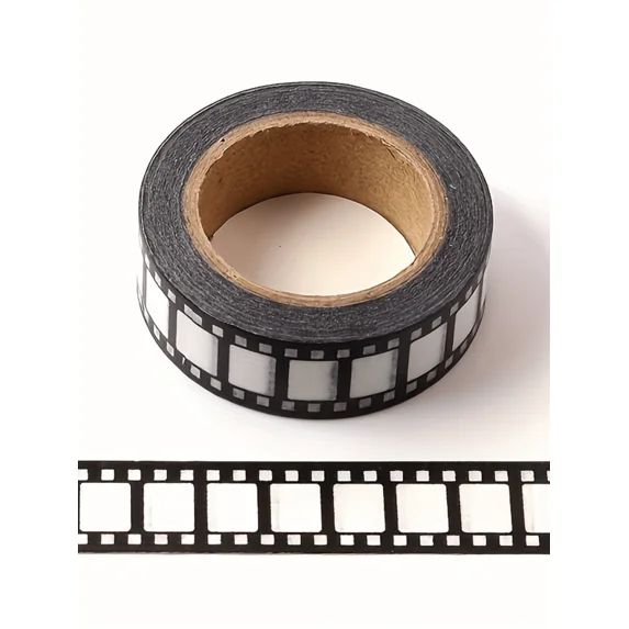 1 Roll 10M Film Design Washi Tape, Cute Stickers for Journals, DIY ...