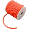 1 Roll 10m/roll 5mm Silicone Cord Rubber Cord with 3mm Hole Wrapped ...