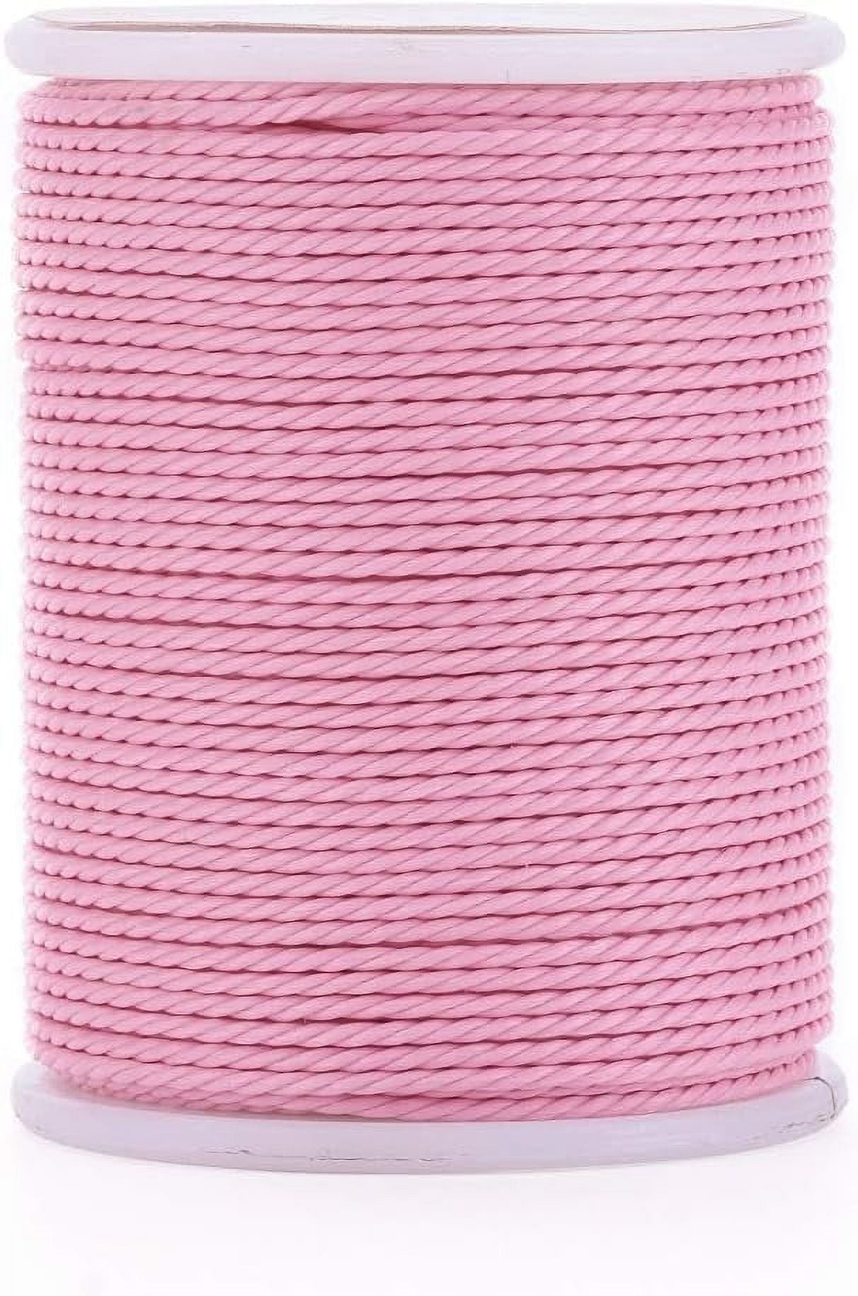 1 Roll 12.02 Yards(11m) 1mm Waxed Polyester Cord Bead Thread Round ...