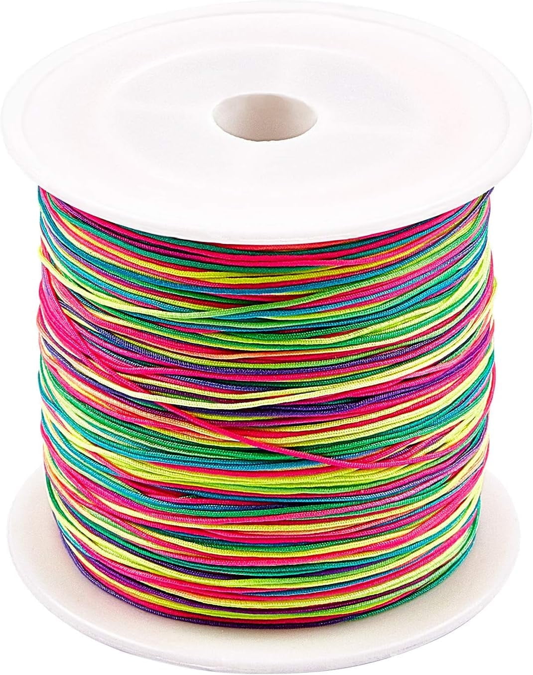 1 Roll 150 Yards 0.5mm Nylon Cord for Chinese Knotting Kumihimo Beading ...