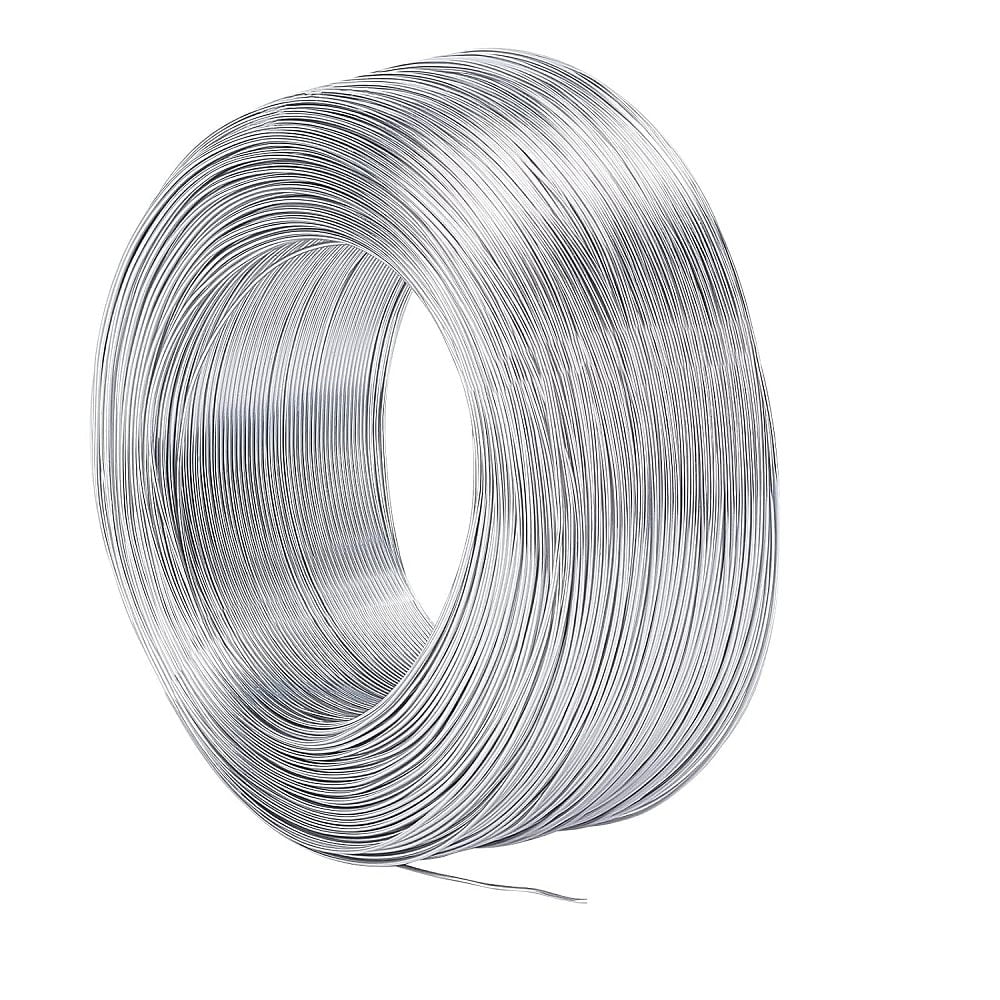 1 Roll 18 Gauge Aluminum Wire 200m Silver Craft Wire DIY for Jewelry ...