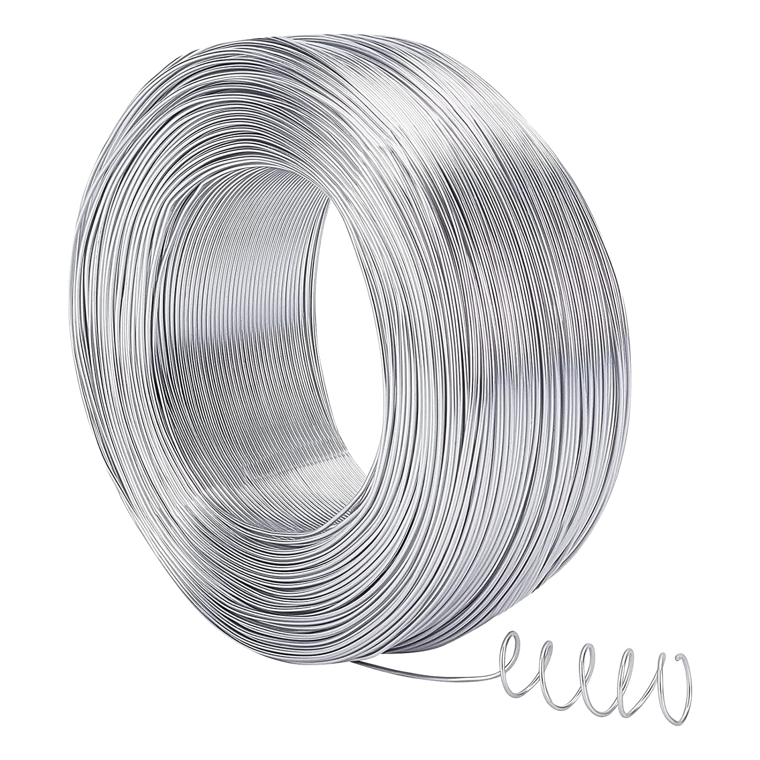 1 Roll 20 Gauge Aluminum Wire 300m Silver Craft Wire for Jewelry Crafts ...