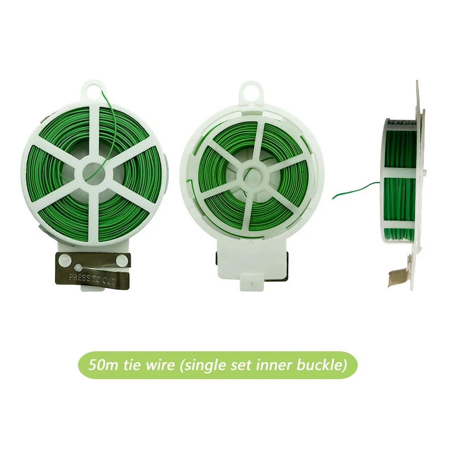 1 Roll 20m-100m Multifunctional Plastic Steel Twist Tie Sturdy Reusable ...