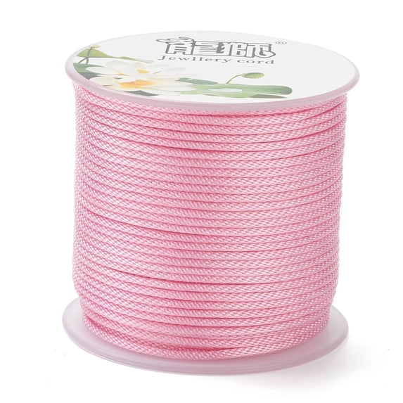 1 Roll 21.87 Yards(20m) 1.5mm Polyester Cords Bead Thread Polyester ...