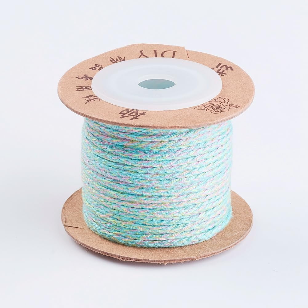 1 Roll 21.87 Yards(20m) 1mm Cotton Thread Cords Bead Thread Cotton ...