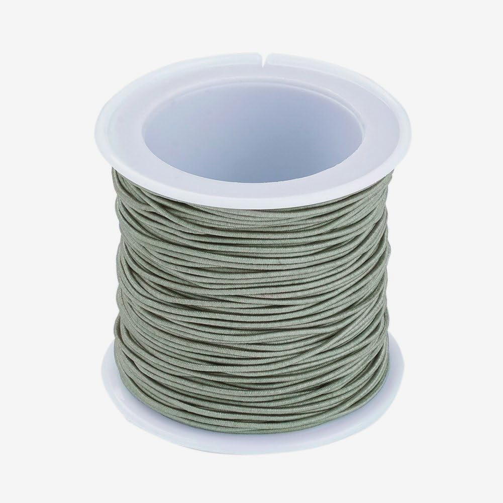 1 Roll 22.96 Yards(21m) 1mm Elastic Cord Bead Thread Elastic Cord Stringing Materials - Walmart.com