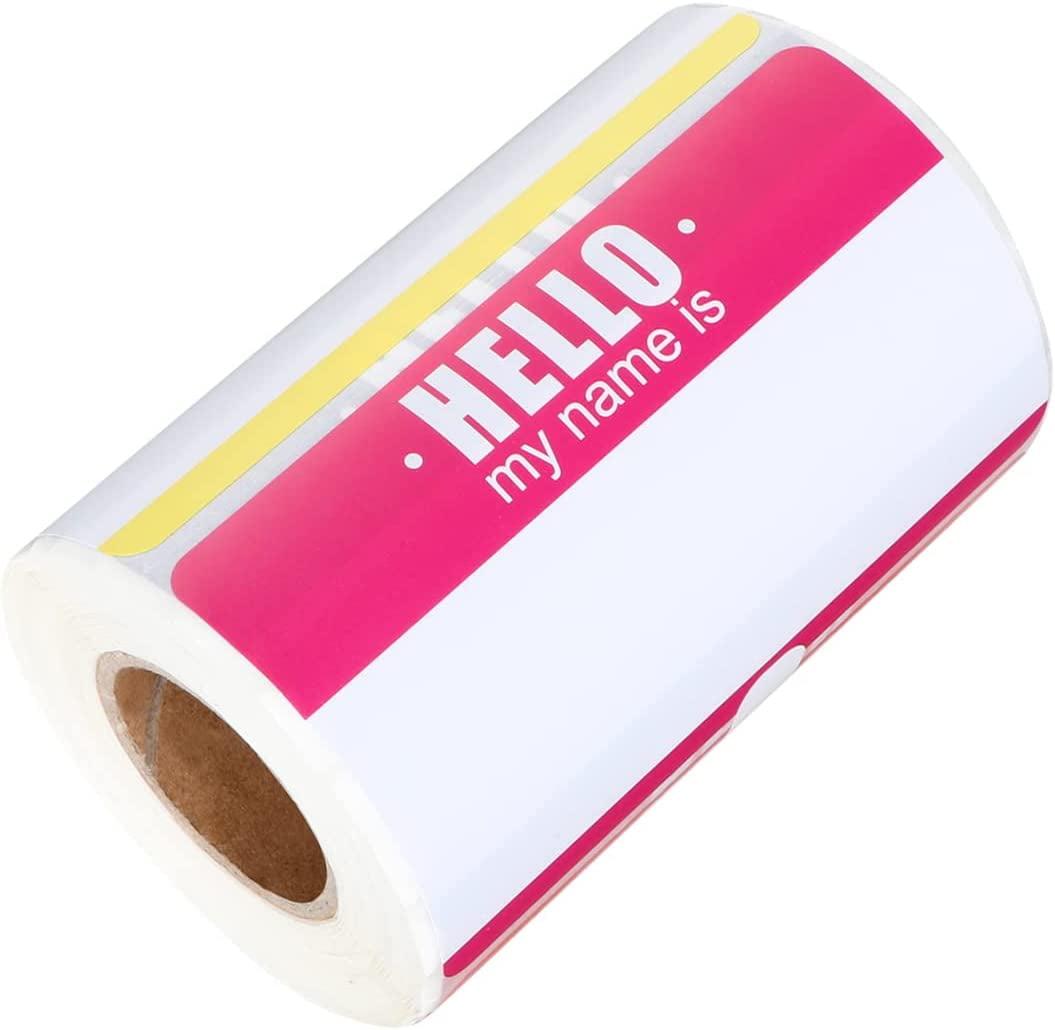 1 Roll/250pcs Blank Gift Tags Labels for Clothes Sticker Labels Name ...