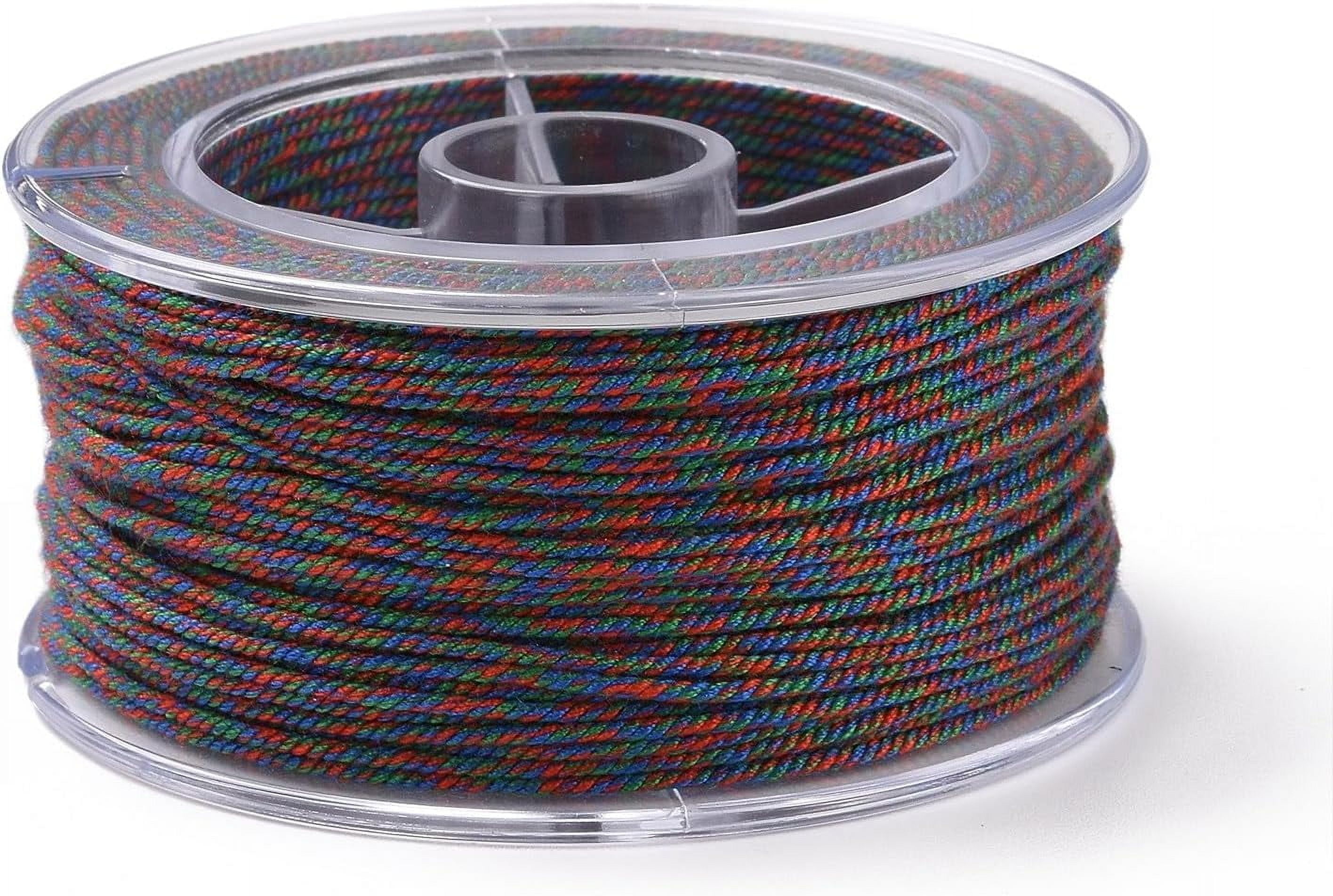 1 Roll 26.25 Yards(24m) 1.2mm Macrame Cotton Cord Bead Thread Macrame ...