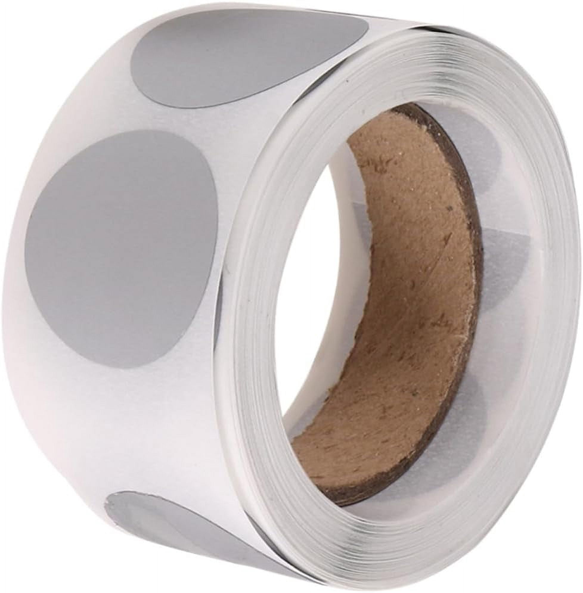 1 Roll 300pcs Round Labels Thermal Label Circle Labels Round Adhesive ...