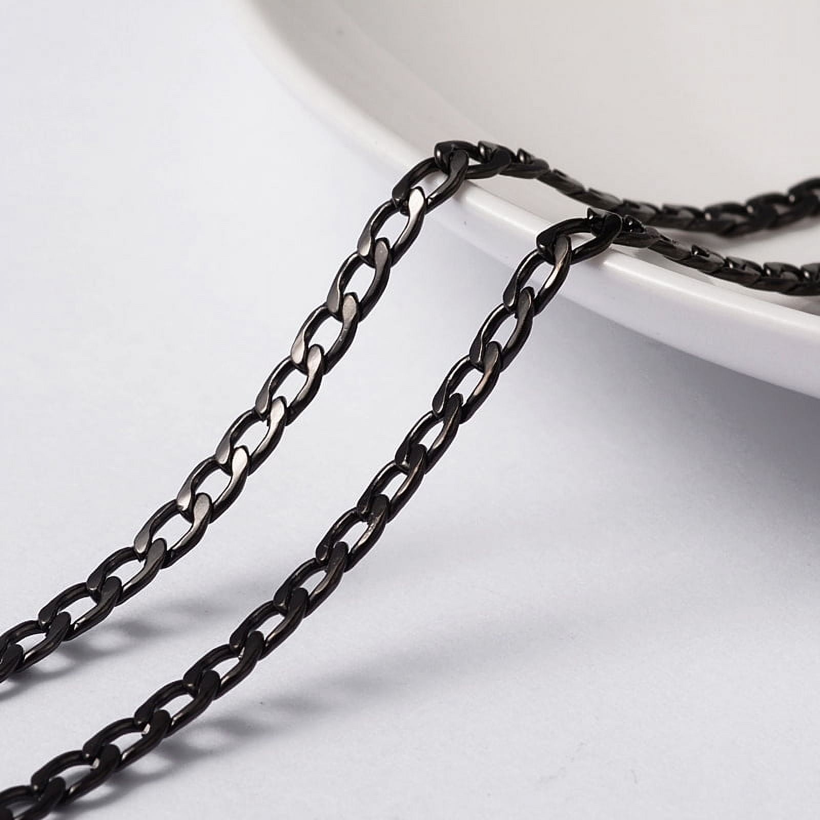 1 Roll 304 Stainless Steel Twisted Chain Curb Chains Unwelded with ...