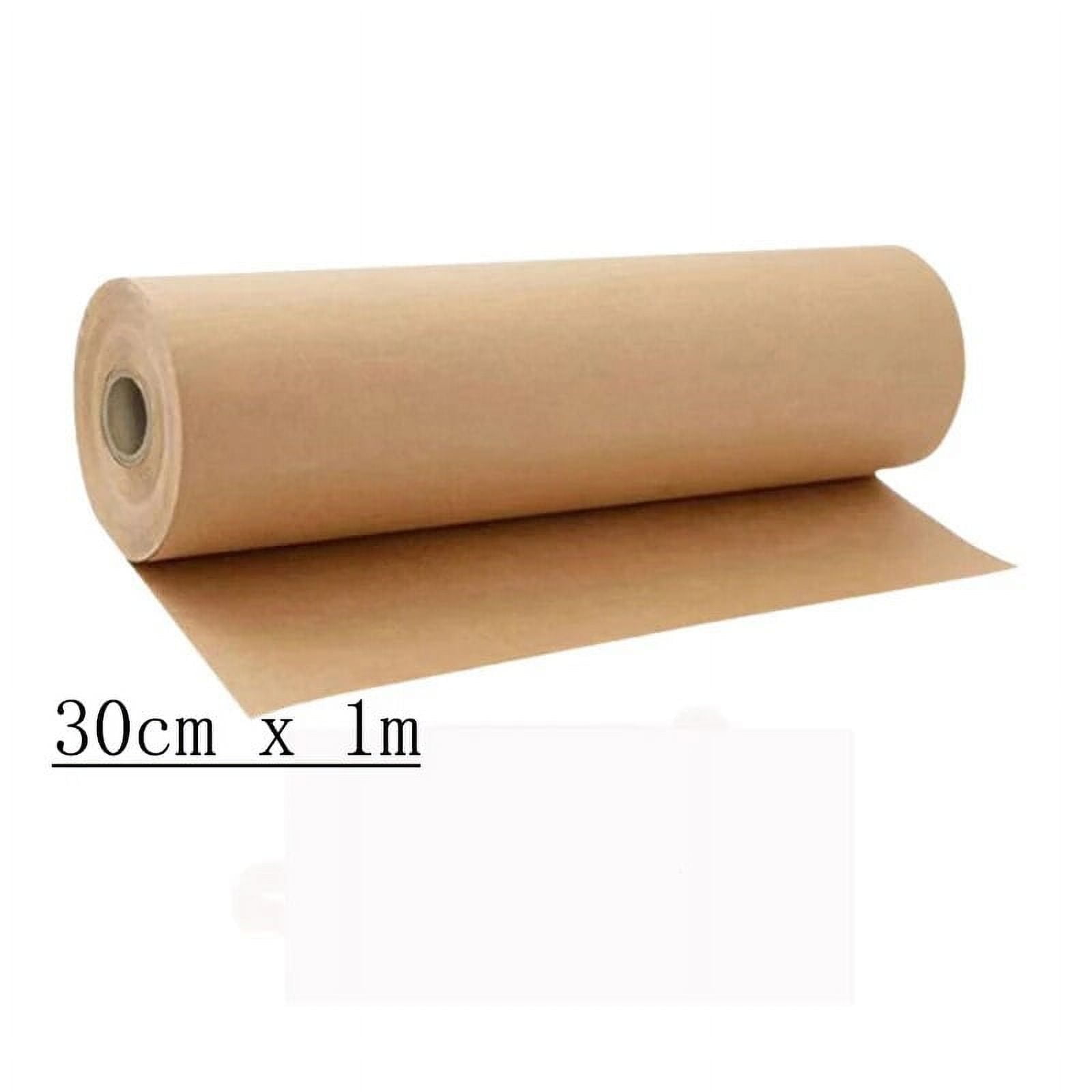 1 Roll 30cm x 1/2/3m of Kraft Paper Roll for Gift Wrapping Moving ...