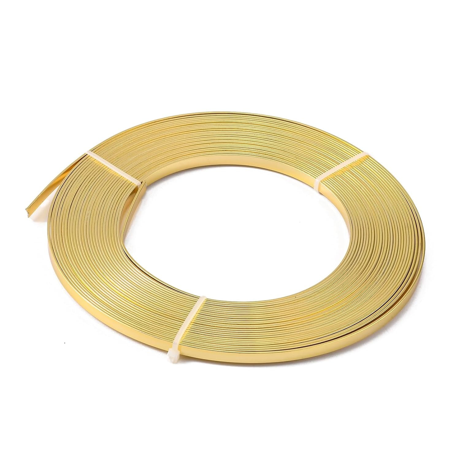 1 Roll 32.8 Feet(10m) 5x1mm Aluminum Wire Bendable Metal Craft Wire ...