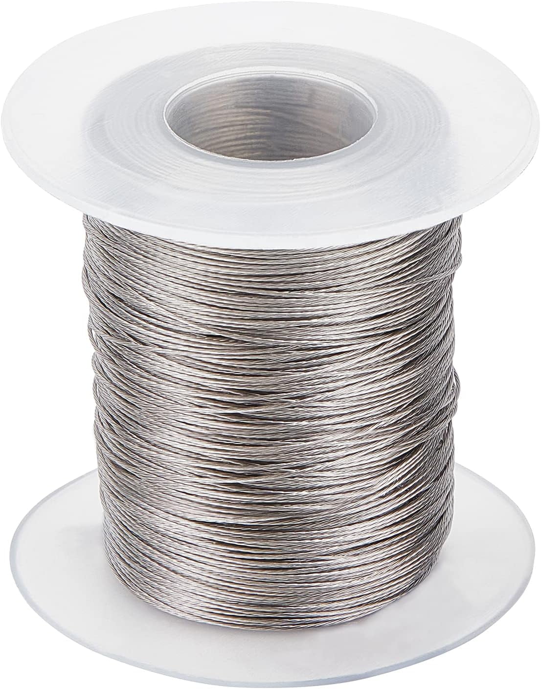 1 Roll 328 FT 304 Stainless Steel Beading Wire 24 Gauge Jewelry Craft ...