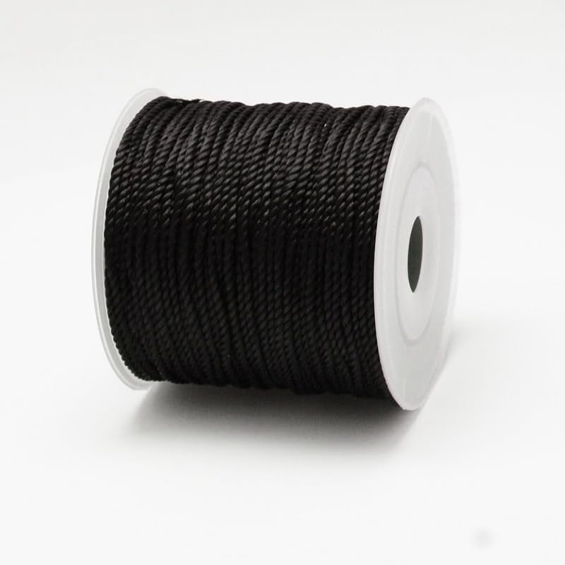 1 Roll 43.74 Yards(40m) 2mm Nylon Threads Bead Thread Nylon Threads ...