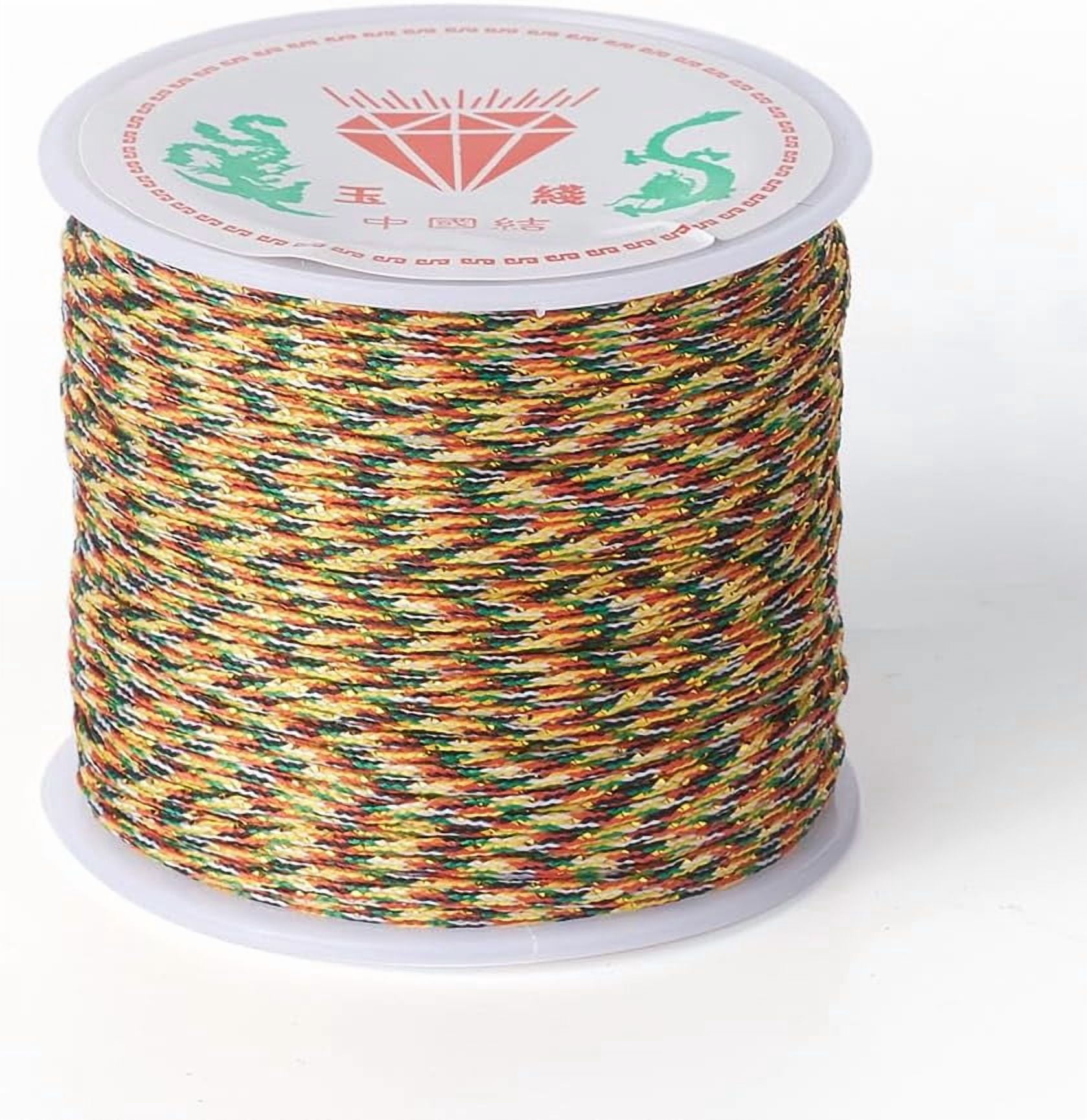 1 Roll 49.21 Yards(45m) 0.8mm Nylon Cord Bead Thread Nylon Cord for ...