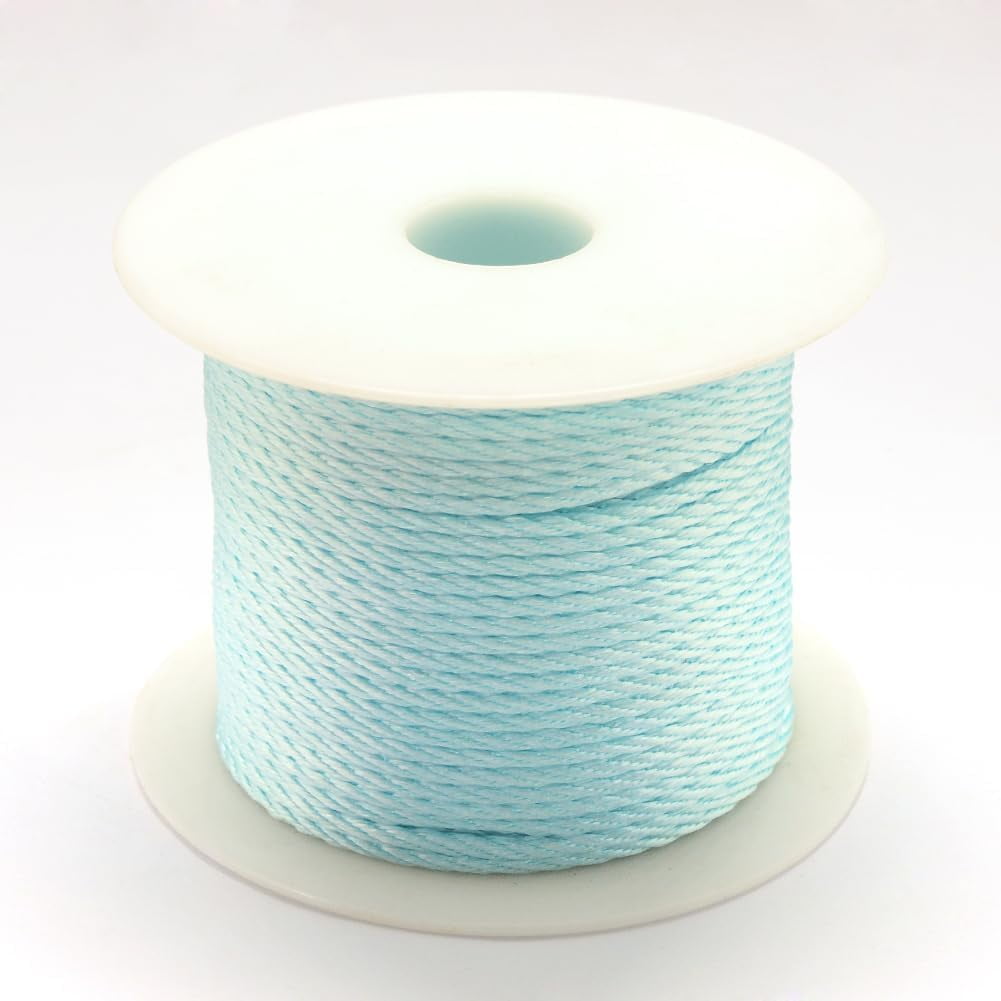 1 Roll 49.21 Yards(45m) 1mm Nylon Thread Bead Thread Nylon Thread Stringing Materials for DIY ...