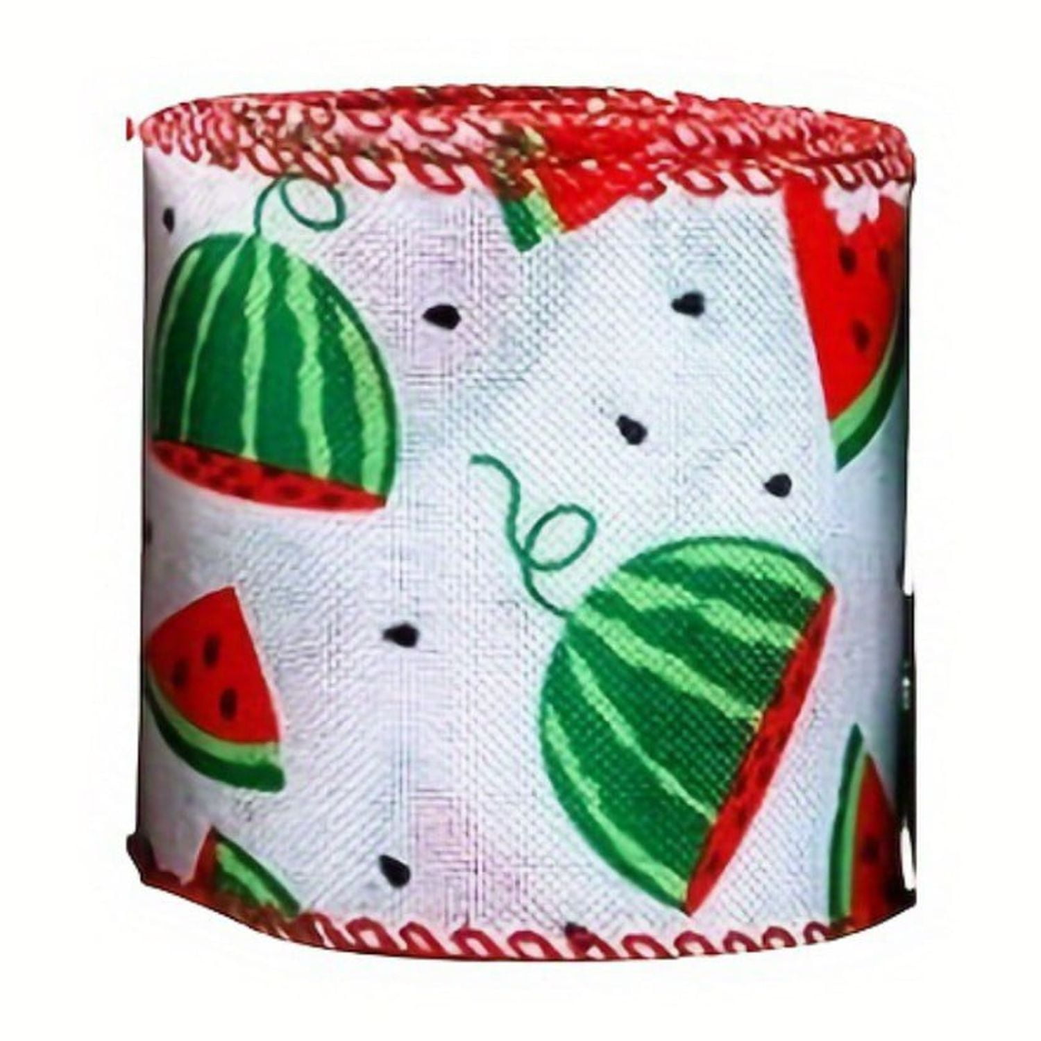 1 Roll 5 Yards Festive Gift Ribbon,2.5In Wide Wired Edge Ribbon Ribbon ...